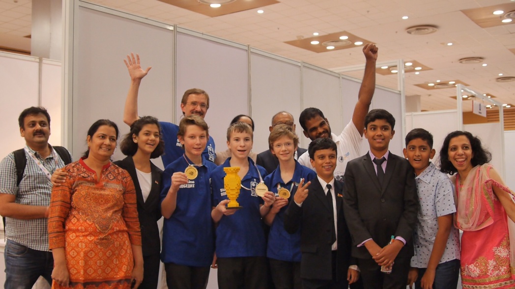 The Russian national team won two golden medals at the World Robot Olympiad